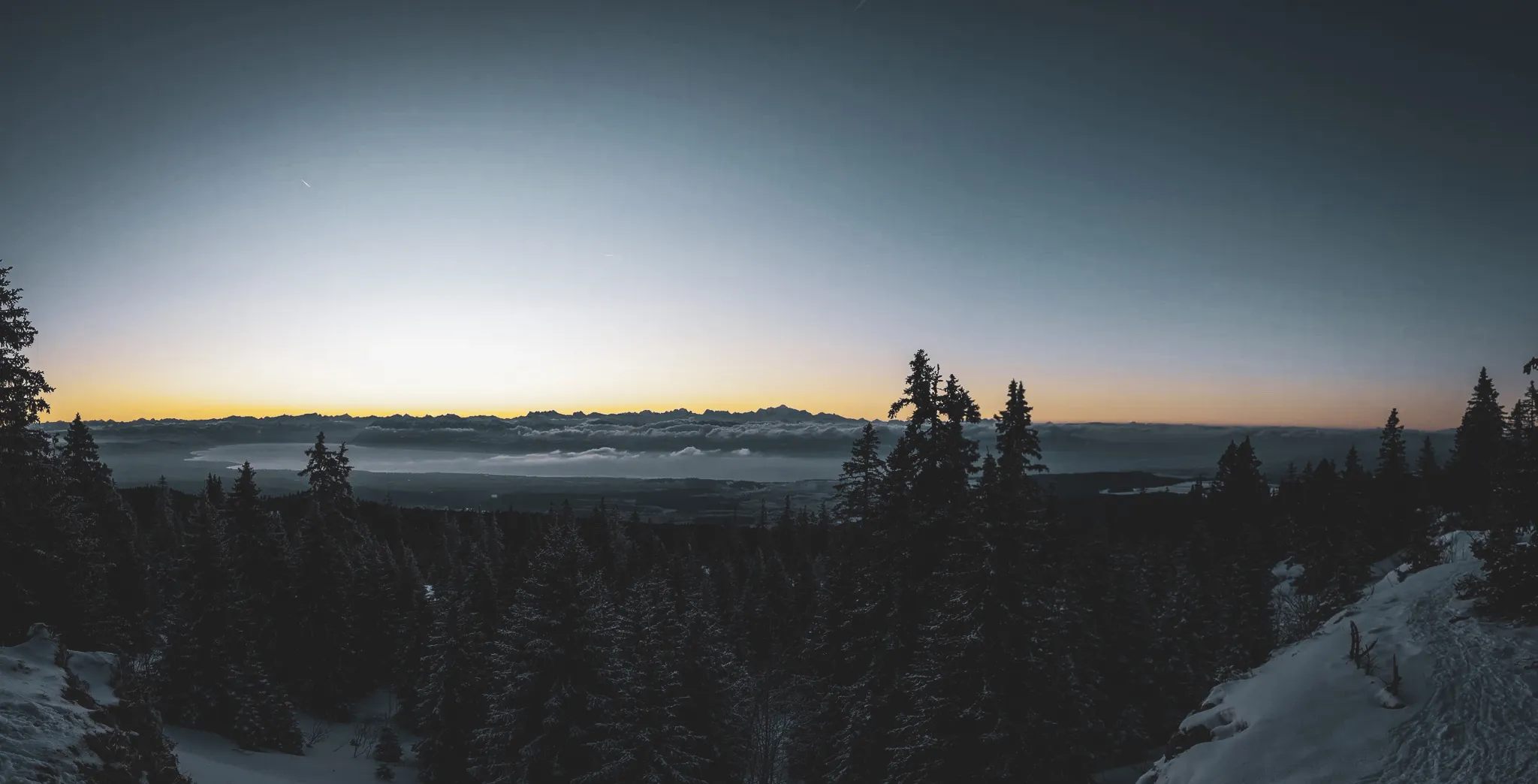 Winter trekking and Pulka in Jura's Wild Heart