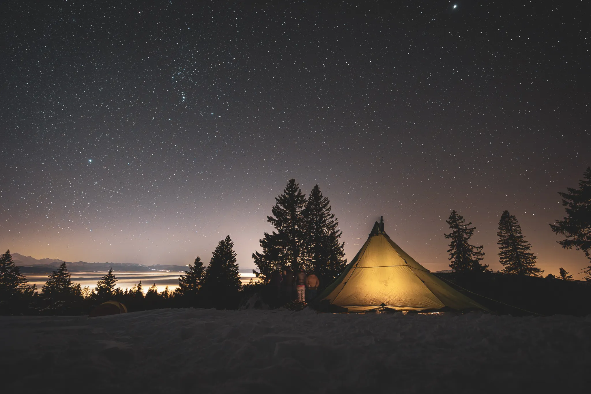 Winter trekking and Pulka in Jura's Wild Heart