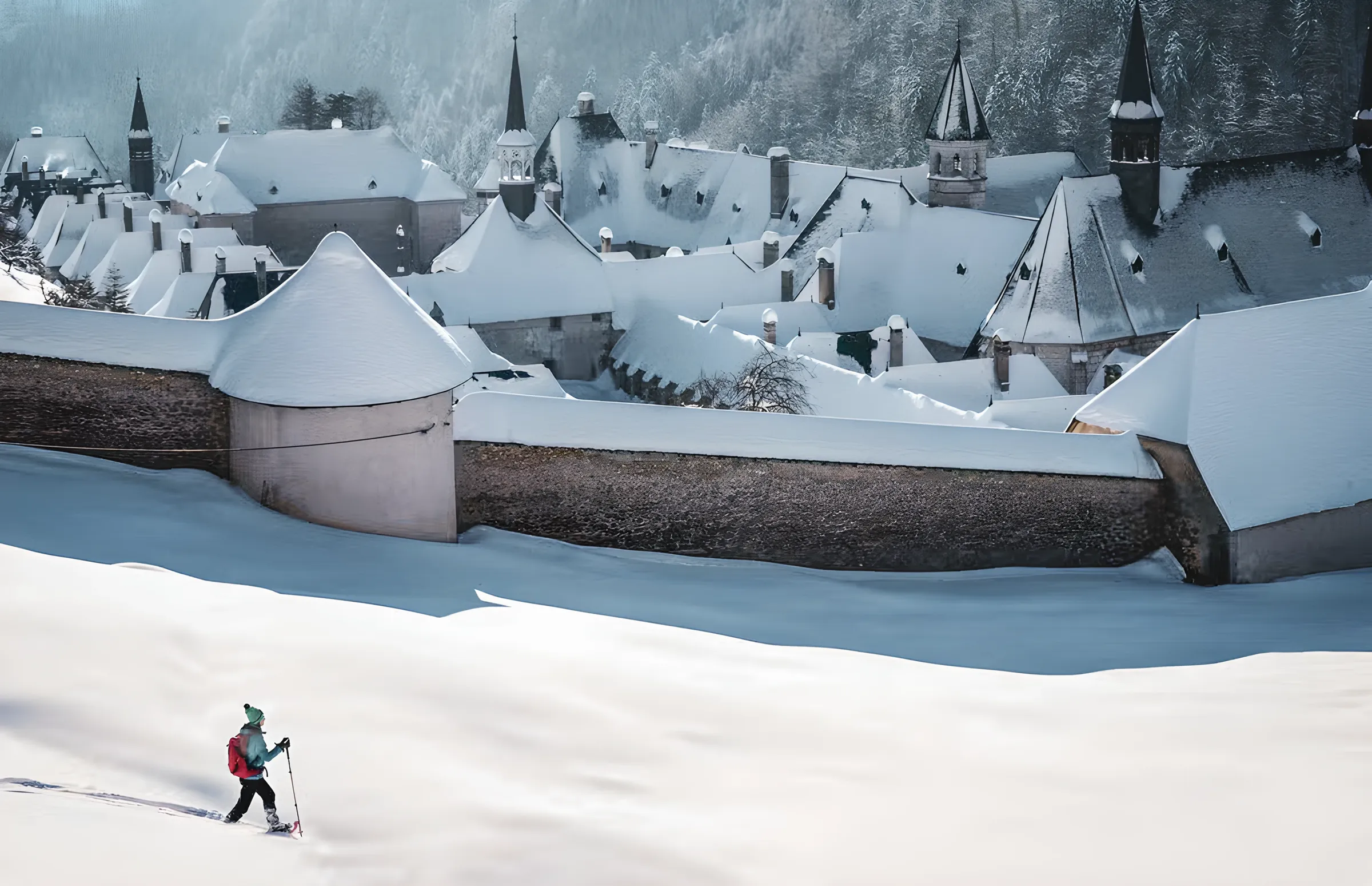 Winter hiking in the Chartreuse Mountains