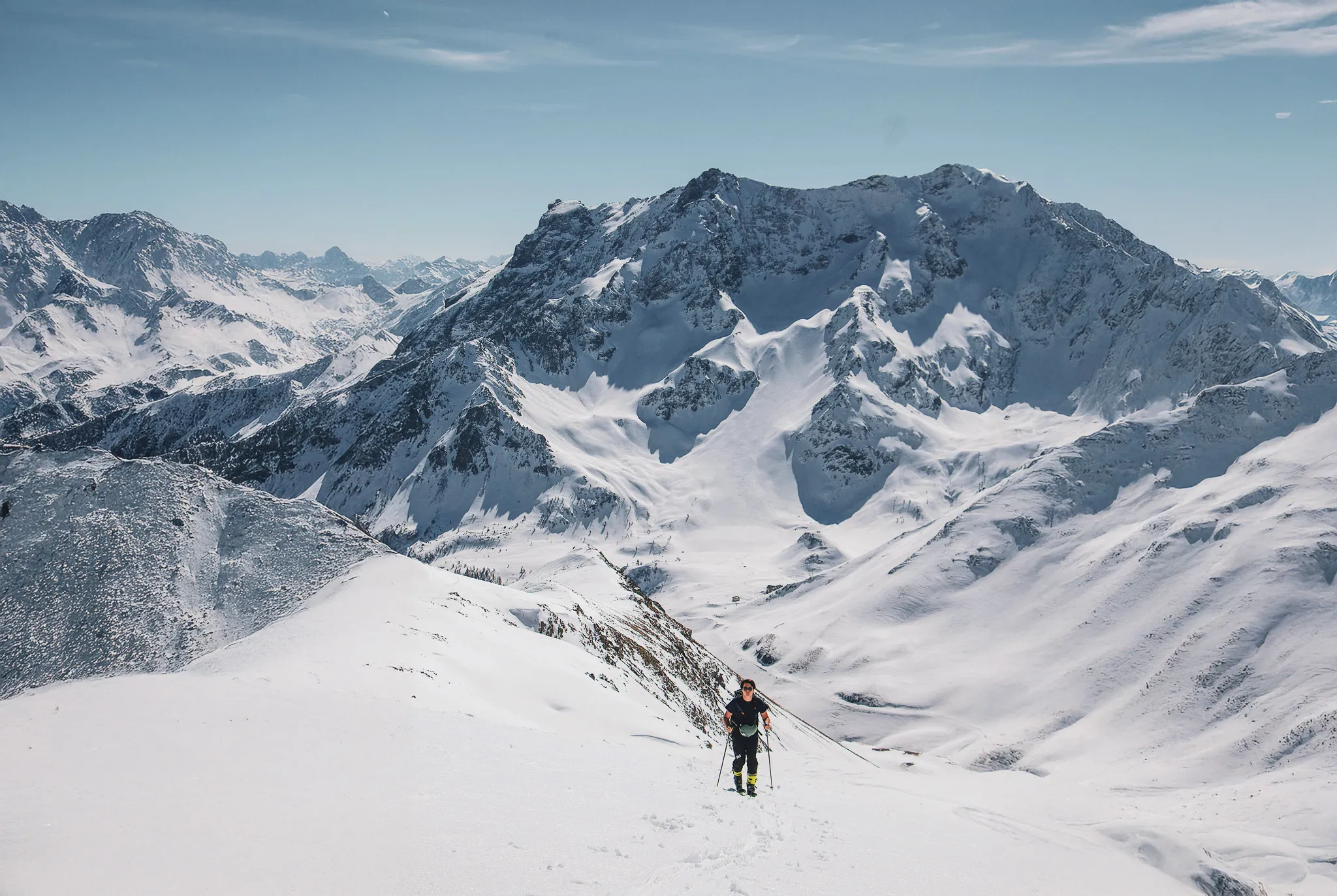 Premiers sommets en ski de rando autour du Mont Blanc