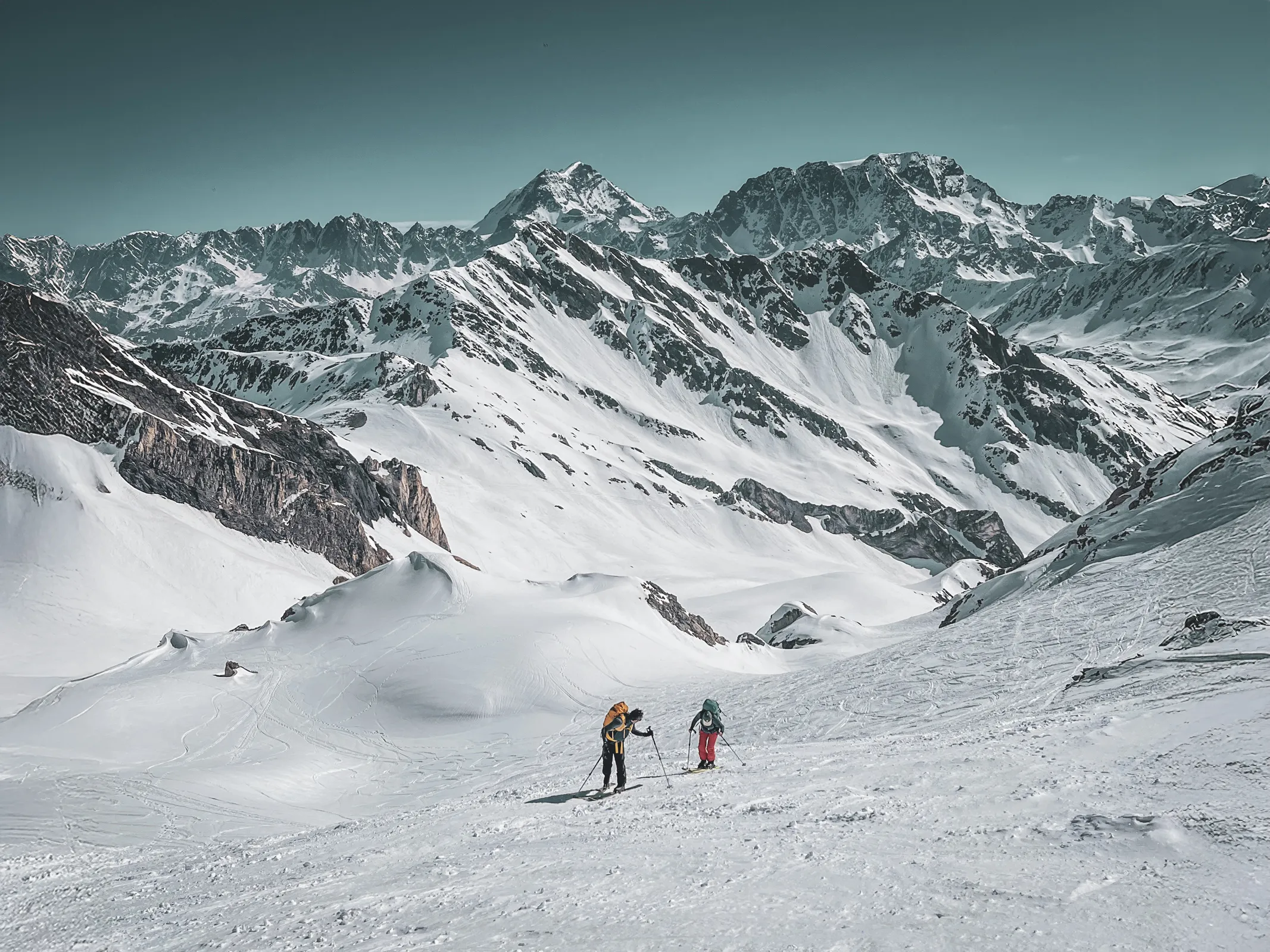 Mon premier ski de rando au col du Grand-Saint-Bernard
